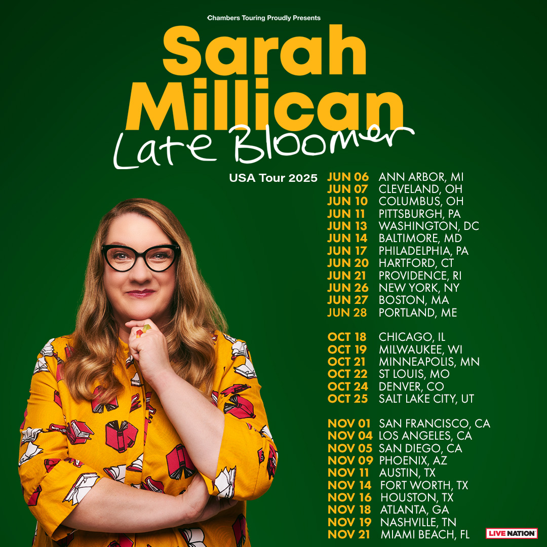 Late Bloomer | Sarah Millican | Official Website